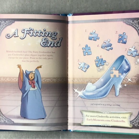 Disney | Other | New Disney Princess Cinderella Hardcover Storybook ...